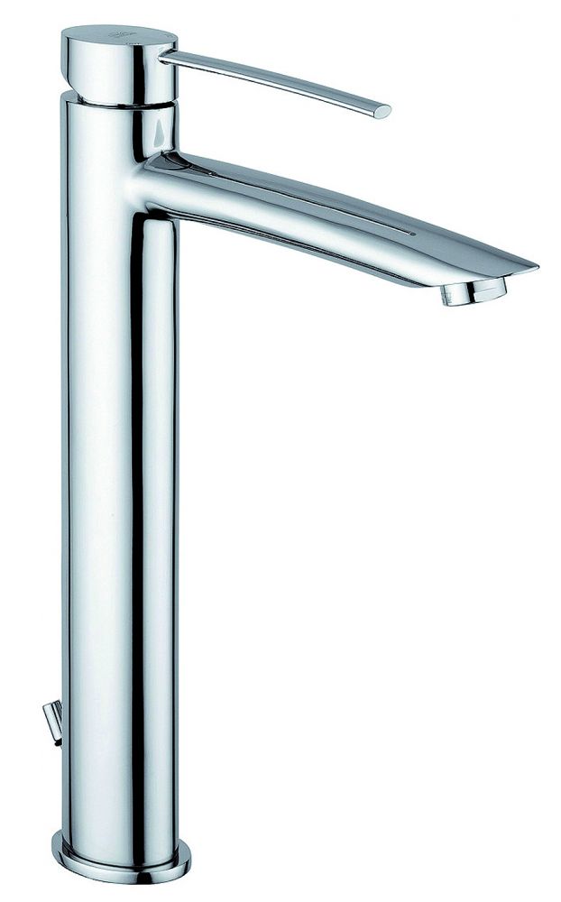 Bella extended mono basin mixer, Chrome Plated - Bathroom Taps