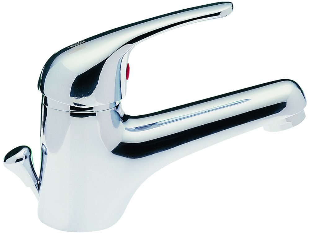 Modena mono basin mixer with pop up waste, Chrome Plated - Bathroom Taps