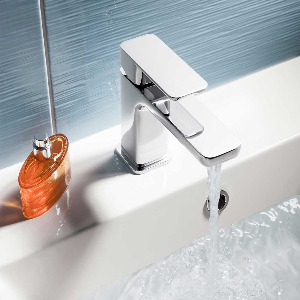 Crosswater Atoll Monobloc Basin Mixer - Bathroom Taps