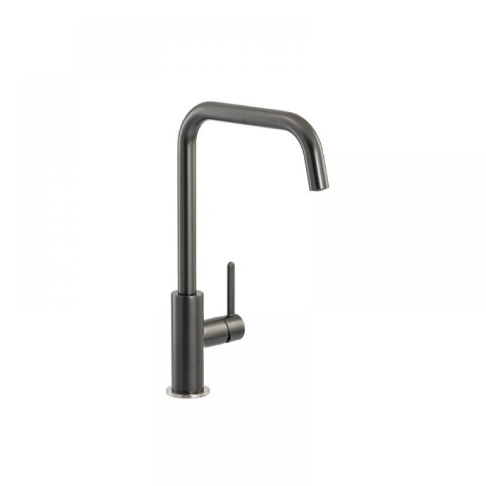 Abode Althia Single Lever Mono Kitchen Mixer - Graphite - Kitchen Taps