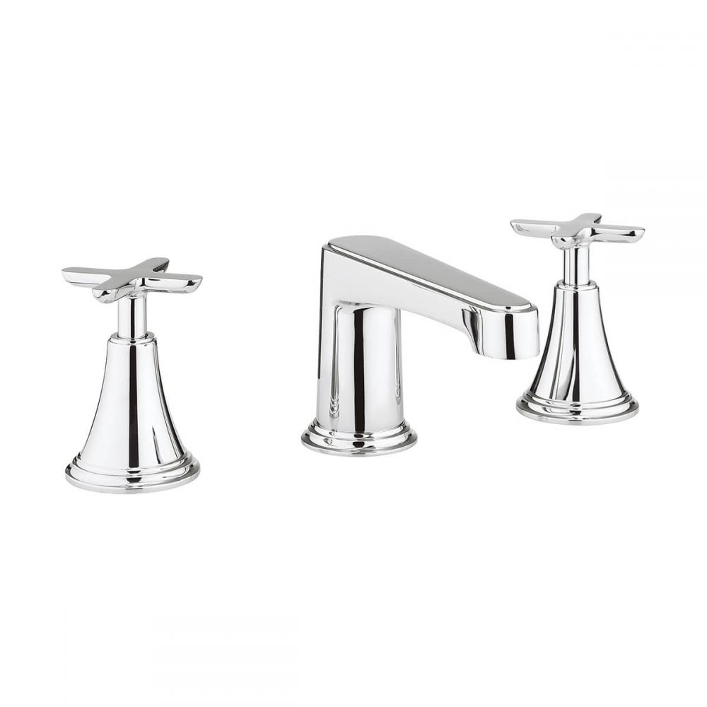 Crosswater Celeste 3 Hole Crosshead Basin Mixer - Bathroom Taps