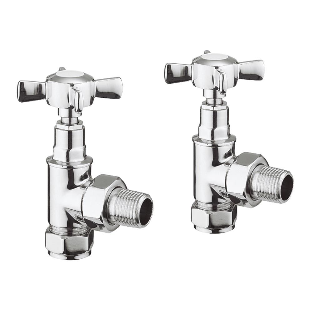 Bauhaus Belle Angled Radiator Valves - Radiators