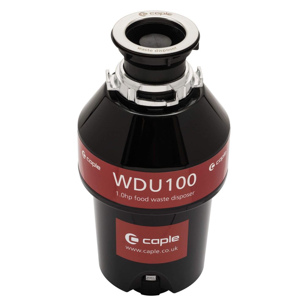 Caple 1.0hp Food Waste Disposal Unit with Air Switch - Kitchen Sinks