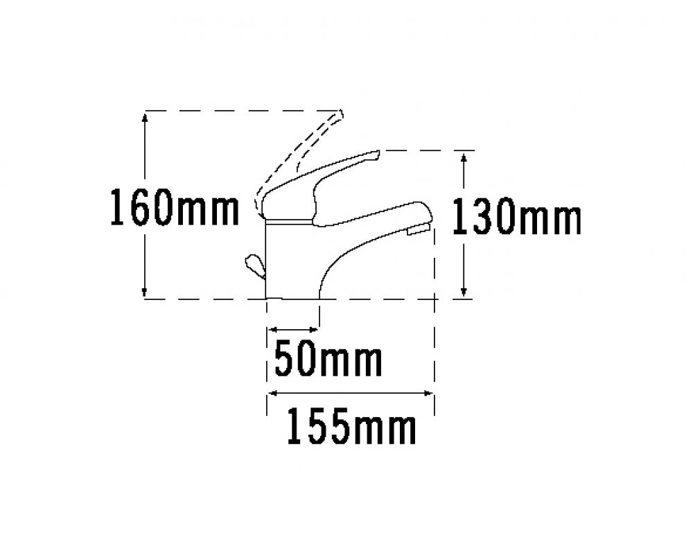 Modena mono basin mixer with pop up waste, Chrome Plated - Bathroom Taps