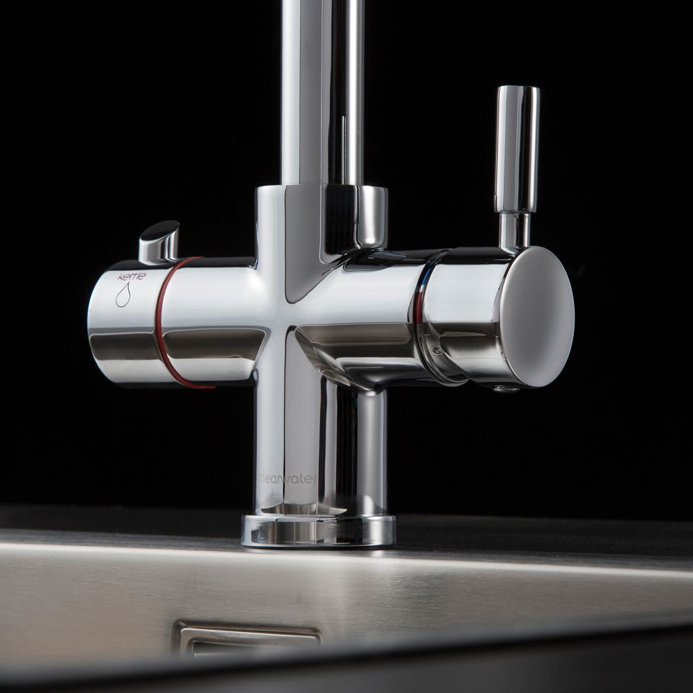 Clearwater Maestro 3 in 1 Instant Hot Water Kitchen Sink Mixer Tap with ...