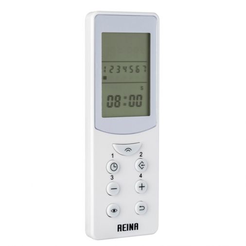 Reina Thermostatic Element & Remote Control - Chrome - Radiators