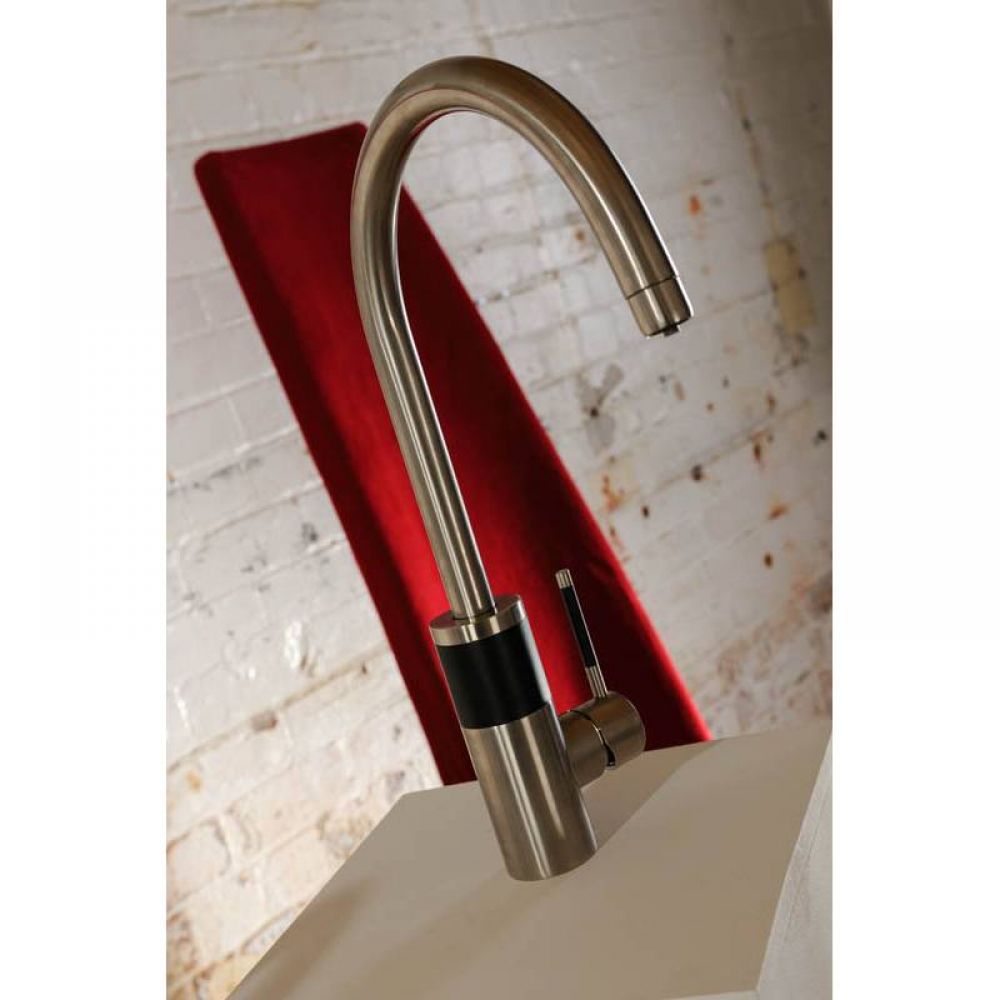 Abode Triana Aquifier Filtered Water Mono Kitchen Mixer - Brushed ...