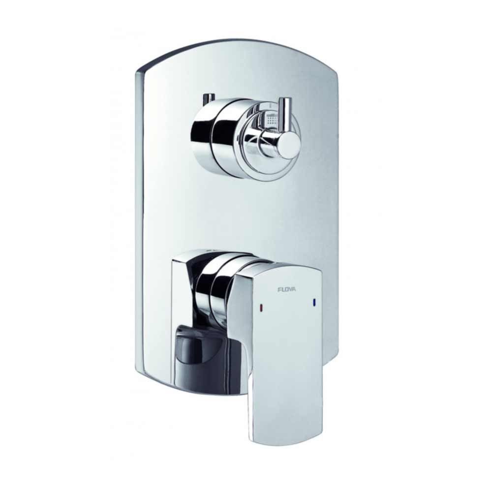 Flova Dekka Concealed Manual Mixer Valve with Overhead Shower, Bath ...