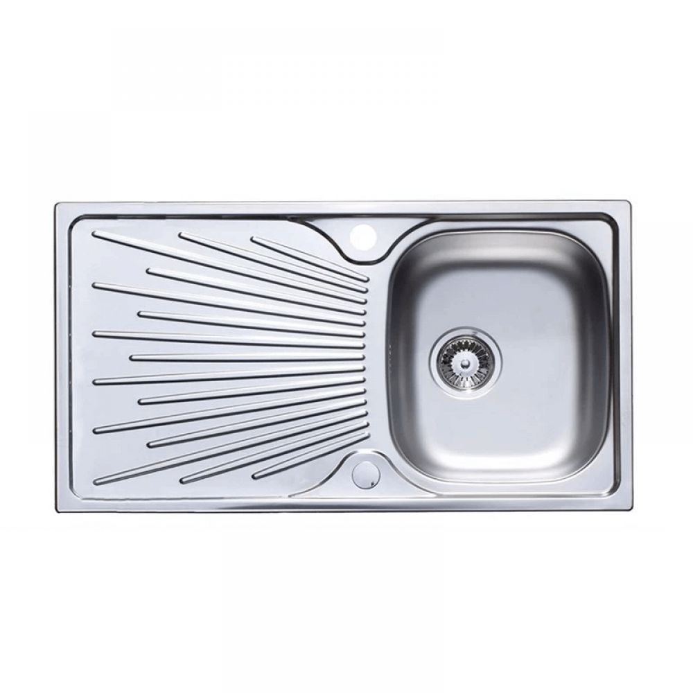 Astracast Sunrise 1 Bowl Stainless Steel Sink with Waste Kit ...